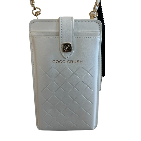 CHANEL | Bags | Chanel Beauty White Coco Crush Phone Holder Gwp New ...